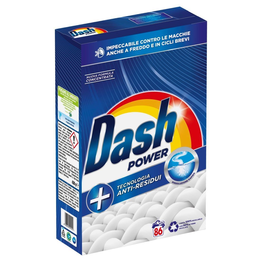 Reginato Fratelli store. DASH LAUNDRY POWDER DRUM 86 WASHES