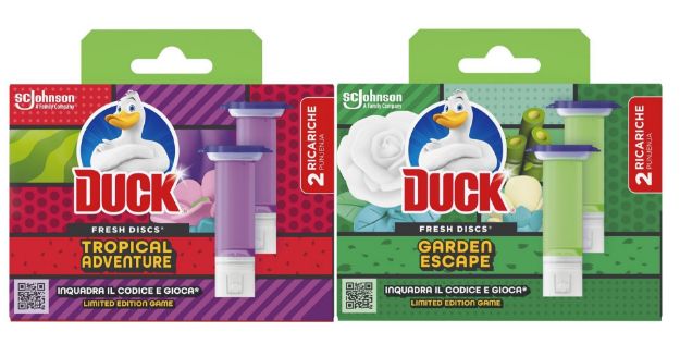 Reginato Fratelli store. DUCK WC FRESH DISCS RICAR X 2 GARDEN E TROPICAL