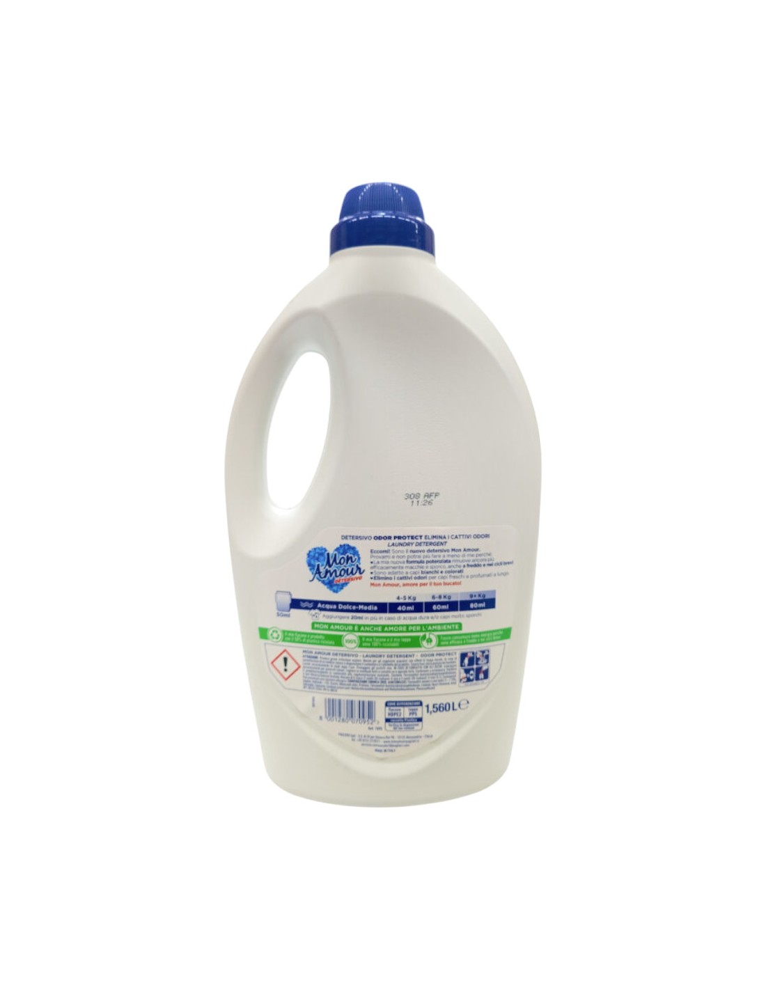 Reginato Fratelli store. Mon Amour Detersivo Liquido per Lavatrice Odor ...